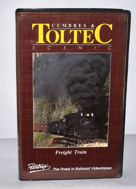 CUMBRES TOLTEC SCENIC Freight Train VHS Railroad Train Video Tape ...