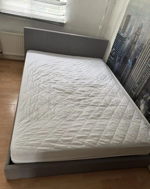 KING SIZE BED Frame With Double Sided Mattress from Next (1000 POCKET ...