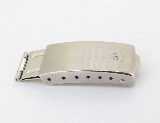 .VINTAGE 1981 ROLEX 62510D Steel Flip Clasp F - Authentic & MINT $399. ...