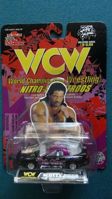 VOITURE RACING CHAMPIONS WCW Wrestling Nitro Streetrods Scotty Riggs ...
