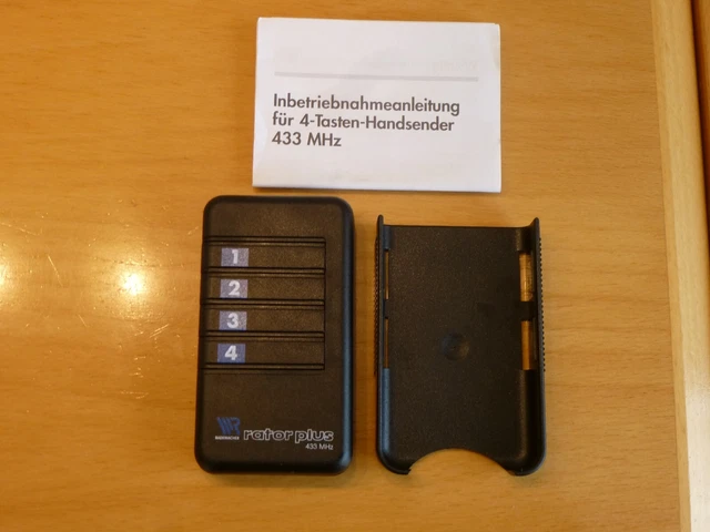 RHEDE RADEMACHER RATOR Garagentorantrieb Handsender 4 Kanal 433 MHz Art.Nr. 4355 EUR 59,99 ...