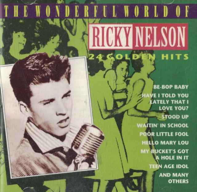 CD THE WONDERFUL World Of Ricky Nelson 24 Golden Hits EUR 4,99 ...