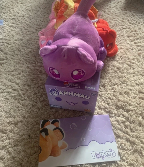 APHMAU OCTOPUS 6” Meemeow Plush Mystery Plush With Box Cat Litter 5 Sea ...