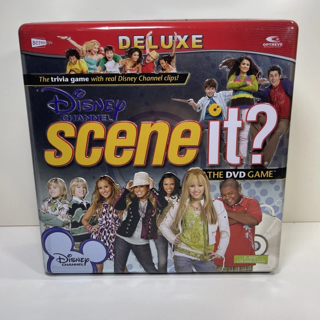DISNEY CHANNEL SCENE It ? DELUXE DVD Trivia Game Ages 8- Adult 2008 New ...