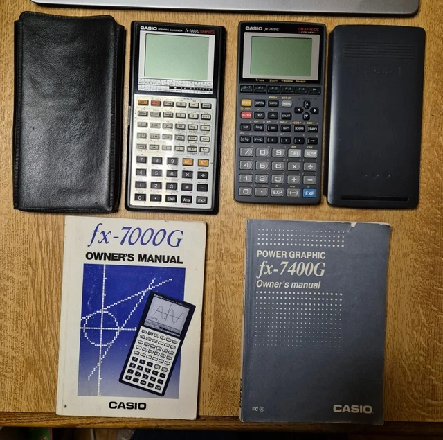 CASIO FX-7400G, CASIO fx-7000G Calculator. Graphic Scientific ...