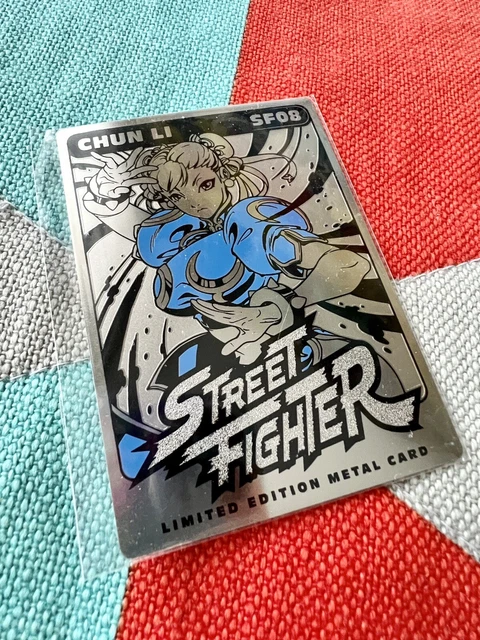 UDON CAPCOM STREET Fighter CHUN LI - Limited Edition Metal Card SDCC ... UDON CAPCOM STREET Fighter CHUN LI - Limited Edition Metal Card SDCC ...