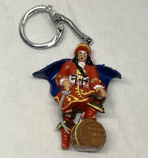 VINTAGE CAPTAIN MORGAN Spiced Rum Key Chain Pirate Key Chain Promo $3. ...