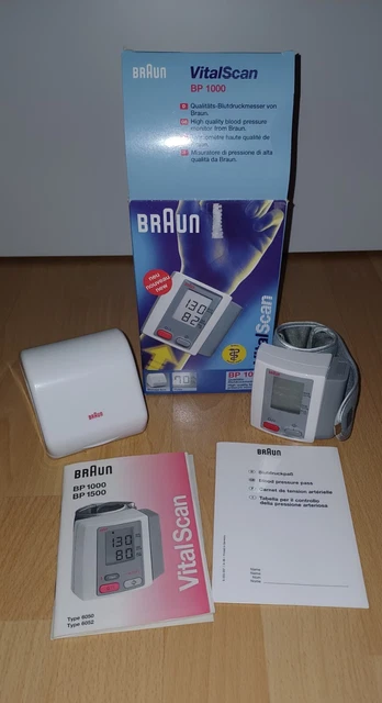 &BRAUN& BLUTDRUCKMESSGERÄT VITALSCAN BP 1000! Sehr guter Zustand! EUR ...