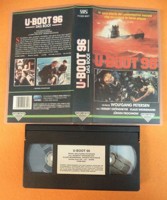 VHS FILM U-BOOT 96 Wolfgang Petersen Gronemeyer Wennemann FONIT (F223 ...