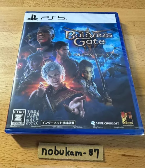 Baldurs Gate 3 Sony Playstation 5 Ps5 Japan Import [english