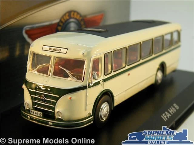 IFA H6 B Model Coach Bus Werdau German 1:76 Size Ixo Atlas 108 Classic ...