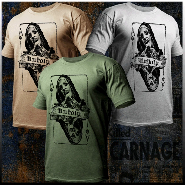 EVIL T-SHIRT SATANIC Occult Middle Finger Demon Behemoth Tattoo Goth ...