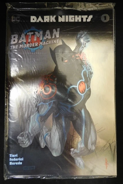 BATMAN THE MURDER Machine 1 Dc Convention Foil Variant Comic Sealed ...