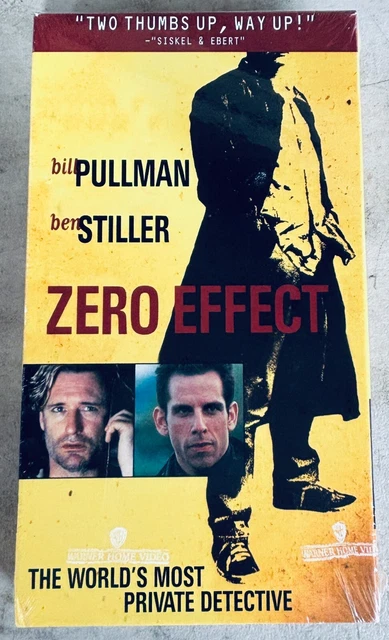 BILL PULLMAN / Ben Stiller Zero Effect Vhs Brand New Factory Sealed Oop ...