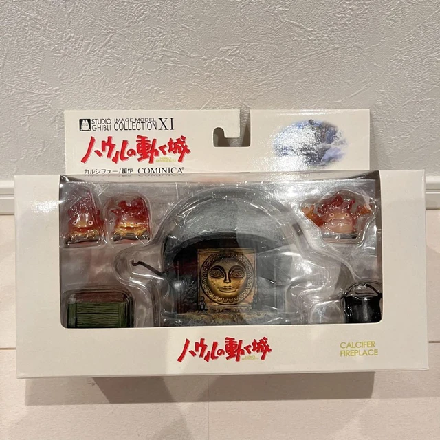 CALCIFER FIREPLACE SET Howl'S Moving Castle Studio Ghibli Cominica £509 ...
