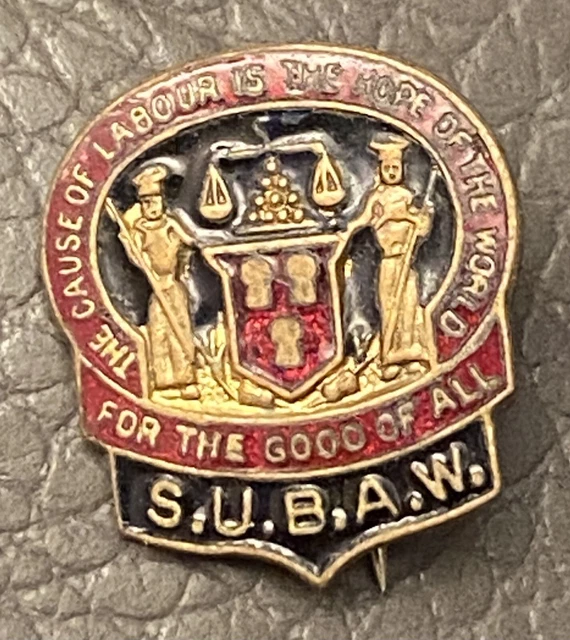 SCOTTISH UNION OF Bakers and Allied Workers Badge. £4.99 - PicClick UK