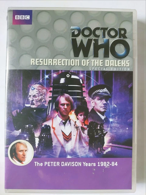 DOCTOR WHO - Resurrection Of The Daleks - P Davison, SPECIAL EDITION -2 ...