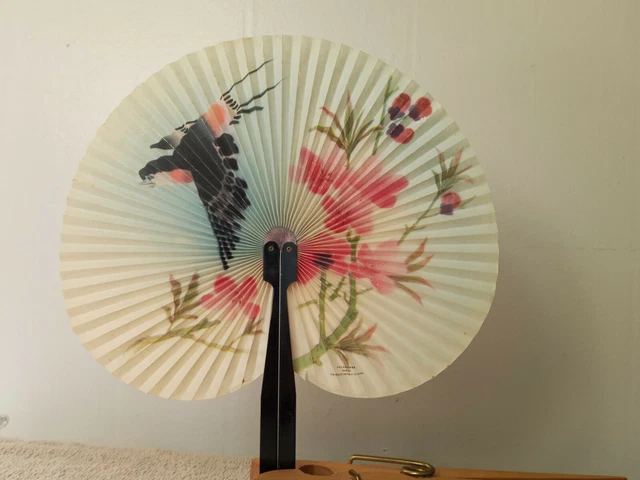 VINTAGE CHINA BIRD PEOPLES REPUBLIC of CHINA BIRD & CHERRY BLOSSOM HAND ...