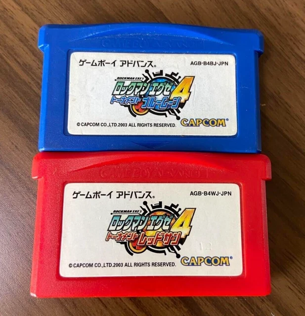 ROCKMAN EXE MEGA Man Battaglia Network 4 Tournament Blu Luna & Rosso ... ROCKMAN EXE MEGA Man Battaglia Network 4 Tournament Blu Luna & Rosso ...