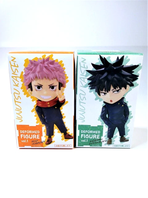 TAITO JUJUTSU KAISEN Deformed Figure Vol.1 Set Yugi & Megumi - NEW US ...
