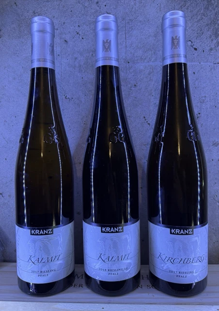 GG PAKET KRANZ Riesling 3 FL. Kalmit Kirchberg Pfalz Großes Gewächs EUR ...