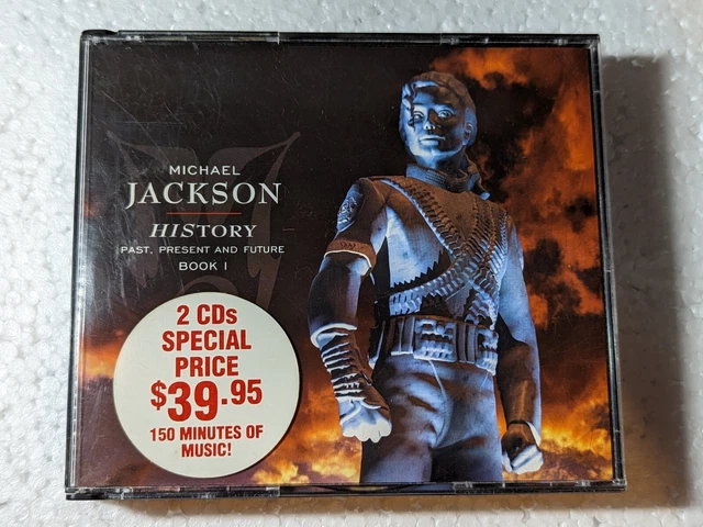 MICHAEL JACKSON HISTORY Past, Present And Future Book 1 Audio CDs GC ...