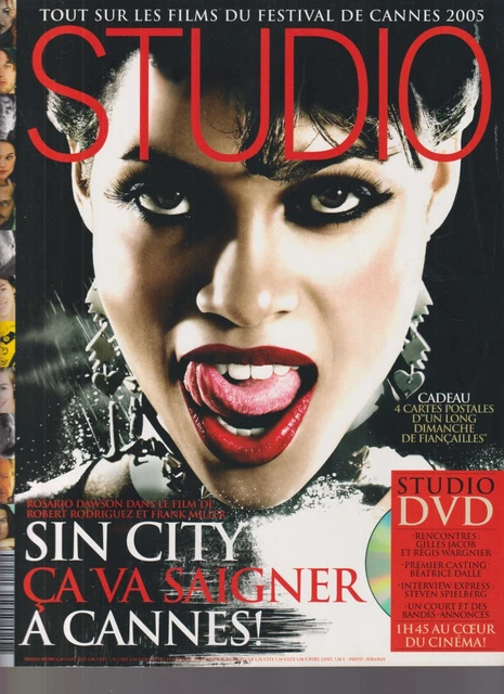 STUDIO MAGAZINE N°212 Sin City / Charlotte Gainsbourg / Daniel Auteuil ...