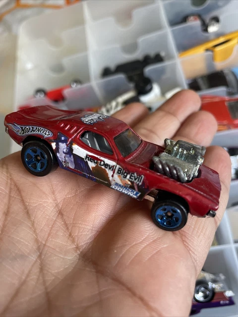RARE HOT WHEELS Rodger Dodger Wwe Red Devil Big Evil 1:64 1970 EUR 13 ...