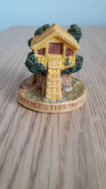 LIMITED EDITION CLARENCE’S Tree House Ornament Tetley Lyons Tea Folk ...