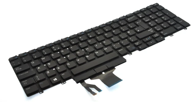 GENUINE DELL PRECISION 7730 7530 UK Keyboard FMW35 Keyboard Lattice ...