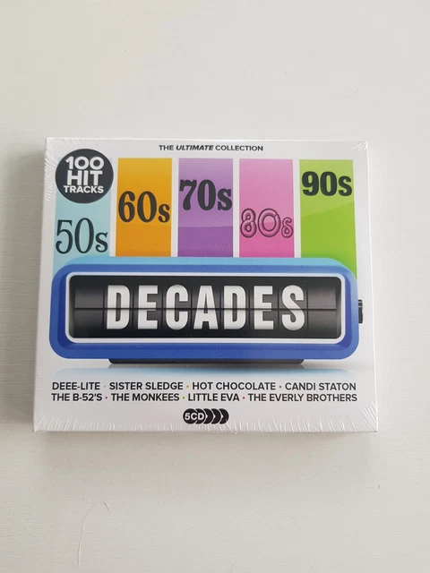 VARIOUS ARTISTS - Decades : The Ultimate Collection (5 x CD 2020) NEW ...