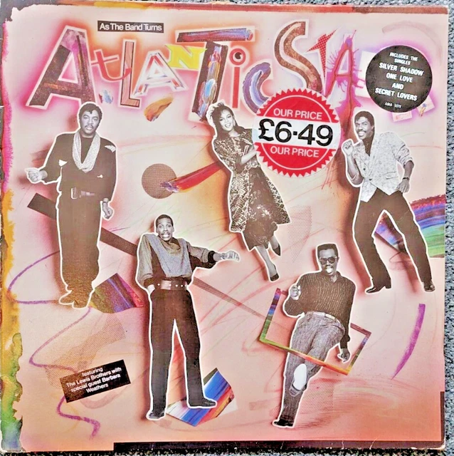 ATLANTIC STARR - As The Band Turns - 1985 Vinyl LP Album - A&M Records ...