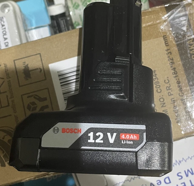 BOSCH PROFESSIONAL BATTERIA 12v 4ah ORIGINALE !! EUR 60,00 - PicClick IT