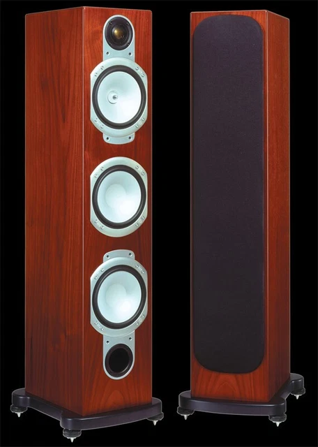 MONITOR AUDIO SILVER RS8 Floorstanding Speakers. Walnut veneer £450.00 ...