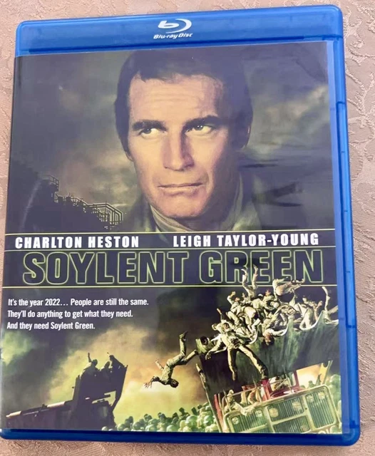 SOYLENT GREEN (BLU-RAY) Charlton Heston Edward G. Robinson (US IMPORT ...
