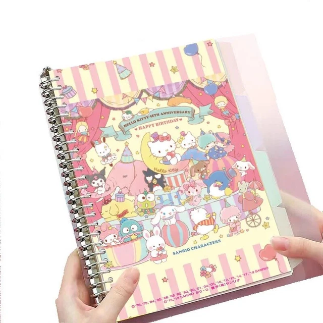SANRIO FAMILY NOTEBOOK | Hello Kitty, Cinnamoroll, My Melody, Kuromi ...