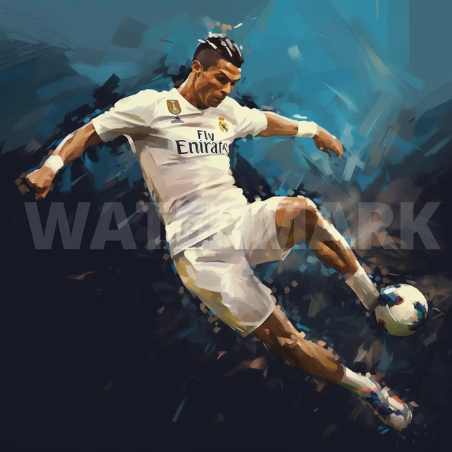CRISTIANO RONALDO AI Generated Stunning Poster Wallpaper MidJourney ...