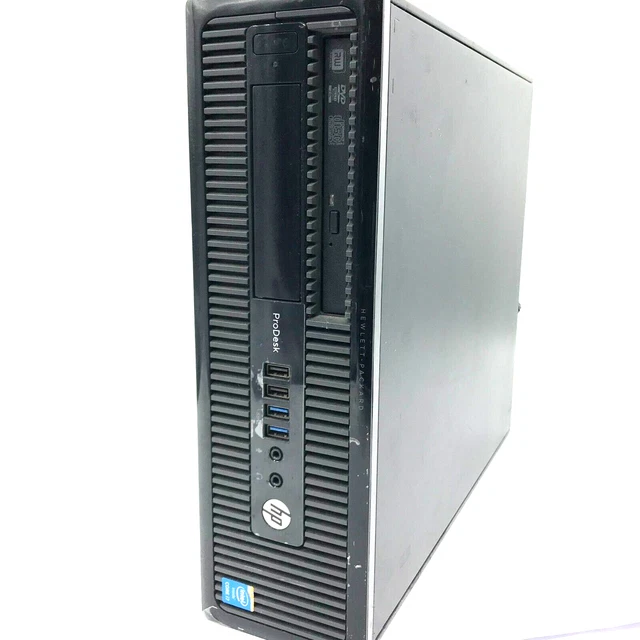 HP PRODESK 400 G1 SFF PC i7-4790 CPU @ 3.60GHz 8GB DDR3 RAM 128GB SSD £ ...