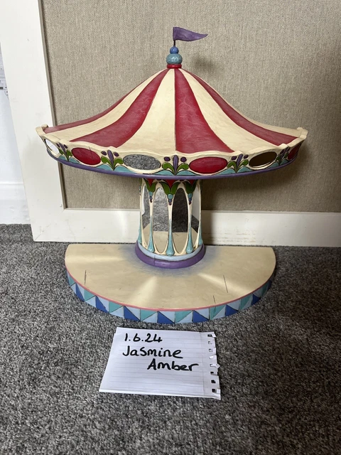 JIM SHORE DISNEY Traditions Carousel Base, Disney Showcase BNIB £720.71 ...