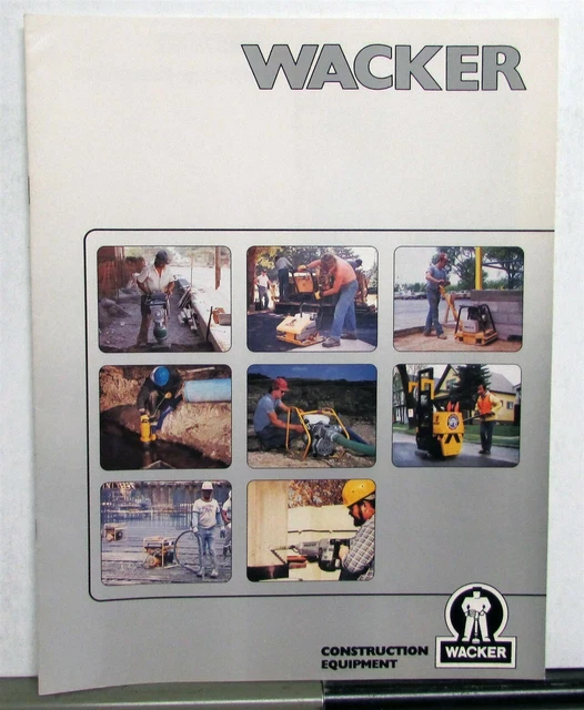 1989 WACKER VIBRATORY Rollers Rammers Construction Equipment Sales ...