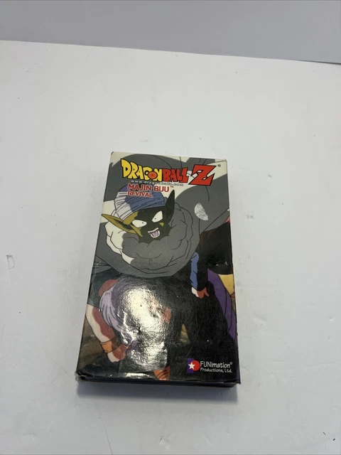 DRAGON BALL Z VHS Tape - Majin Buu: Revival (VHS, 2002, Edited Version ...