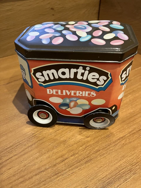 VINTAGE SMARTIES TIN Retro 80’s Smarties Deliveries Van with Moving ...