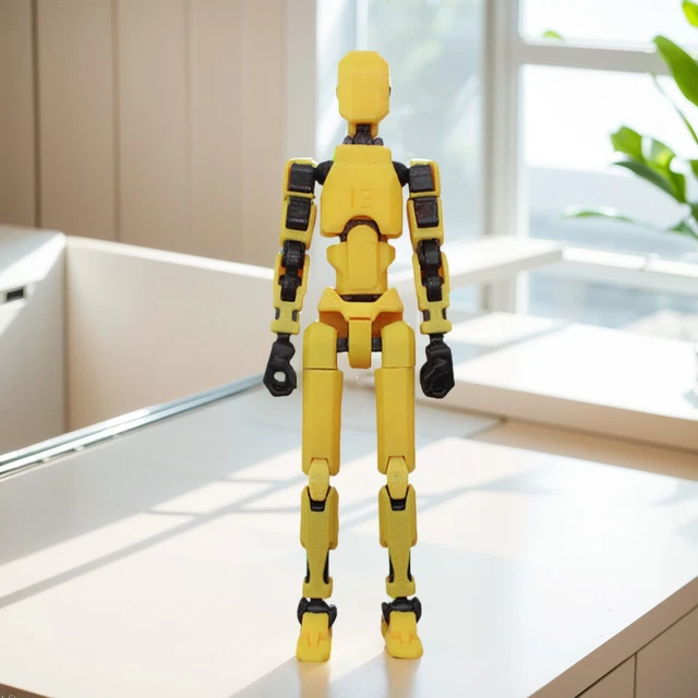 3D PRINTED DUMMY Figures Toys Lucky-13 Full Body Mechanical Toy for ...