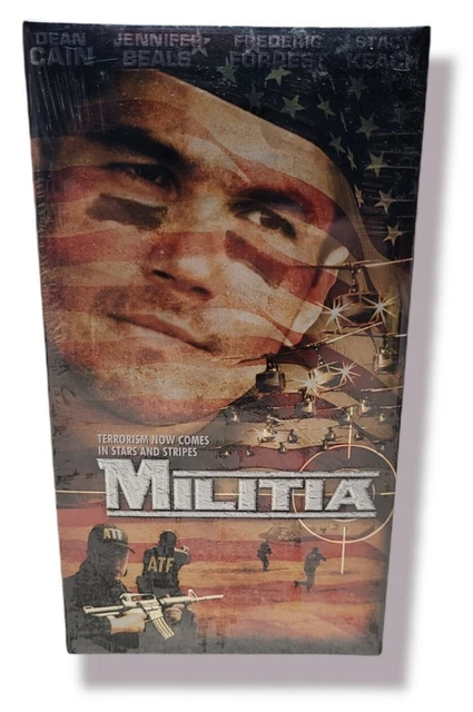 MILITIA - DEAN Cain, Stacy Keach,Jennifer Beals - VHS Movie New SEALED ...