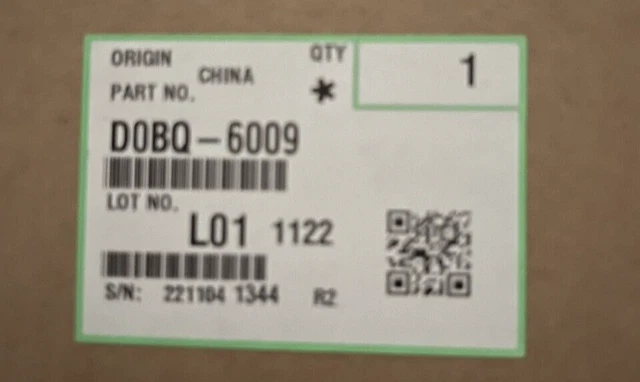 GENUINE RICOH D0BQ6009 Transfer Belt (ITB) IM C2000/2500/3000/3500/4500 ...