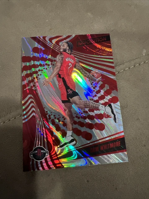 2023-24 PANINI REVOLUTION Cam Whitmore Red Swirl Rookie RC/199 SP Razzi ...