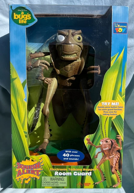 A BUG’S LIFE – RARE Electronic Talking Hopper ROOM GUARD – MINT IN BOX ...