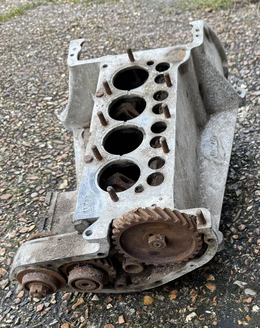 PRE WAR AUSTIN 7 (Seven) Magneto Engine Case with Crank & Cam Shaft ...