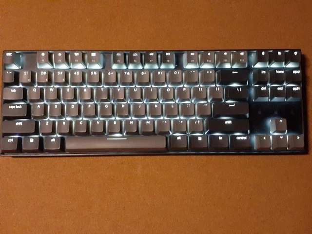 KEYCHRON K8 WIRELESS Bluetooth Mechanical Keyboard - Blue Switches ...