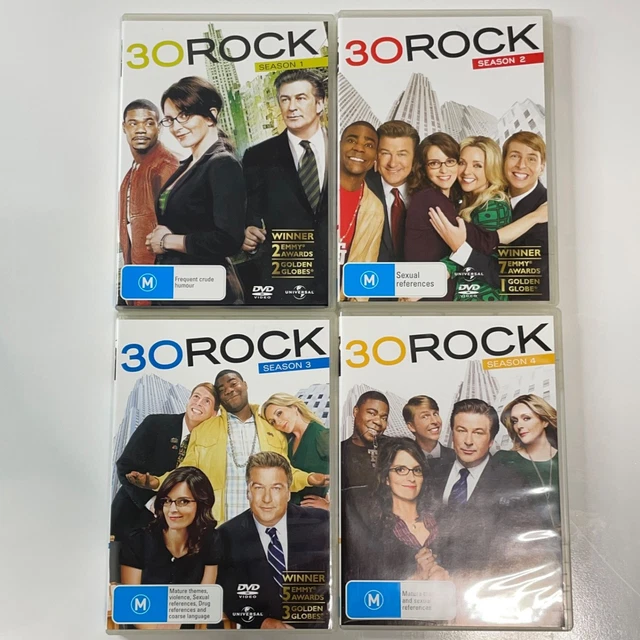 30 ROCK COMPLETE Seasons 1-4 DVD Box Set 1 2 3 4 Region 2 4 5 PAL $21. ...